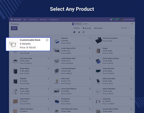 Odoo Website Product Visibility WebKul