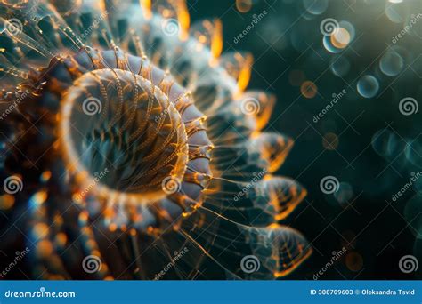 Fibonacci Sequence Fractal Design Digital Lighting Illustration Of