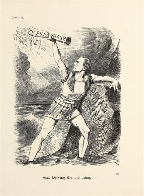 Ajax Defying The Lightning By Sir John Tenniel Artvee