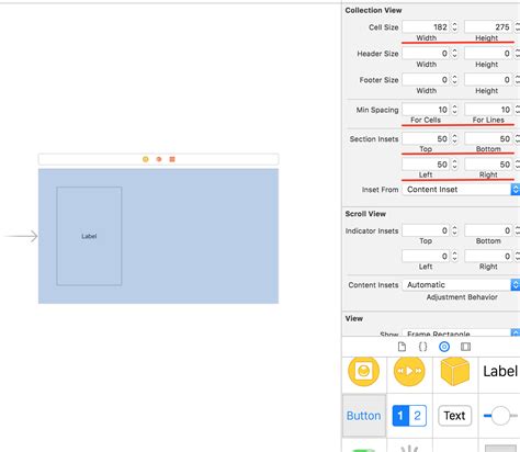 Ios Swift Collectionview Space Stack Overflow