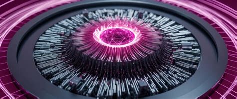 Premium Photo A Vibrant Quantum Computer Core Radiating Light Symbolizing Unbreakable Technology