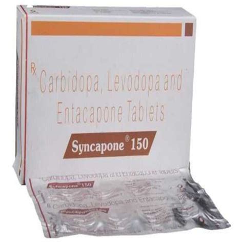 Levodopa 150mg Syncapone 150 Tablet At Rs 135strip In Nagpur Id