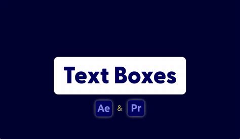 Auto Resizing Text Box For Adobe After Effects And Premiere Pro Buy