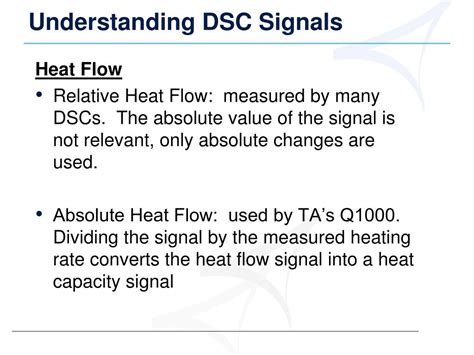 PPT DSC Differential Scanning Calorimetry A Bulk Analytical Technique PowerPoint Presentation