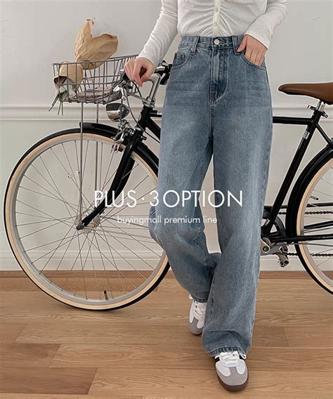 모어라운드 숏기본롱5size 완벽해 히든 밴딩 와이드 데님 팬츠 5color