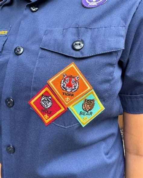 Cub Scout Patch And Badge Placement Guide For New Program 2025 ~ Cub