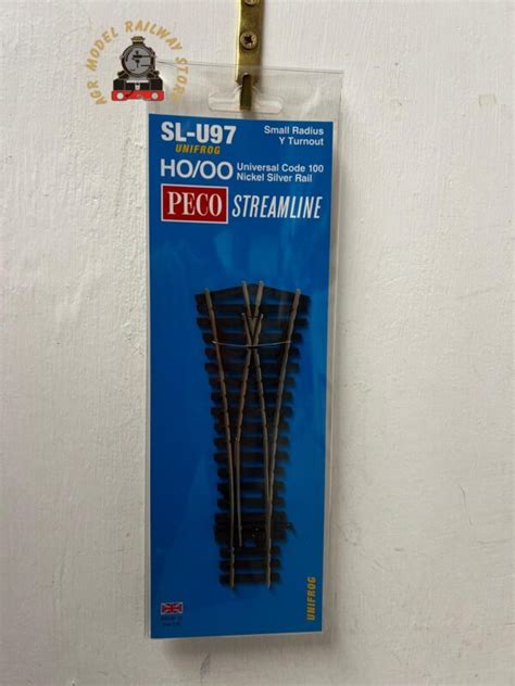 Peco Sl U97 Oo Gauge Code 100 Small Radius Y Unifrog Point Agr Model Railway Store