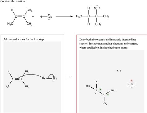 Solved Consider the reaction H ċi H CH3 С H01 H3C С Chegg com