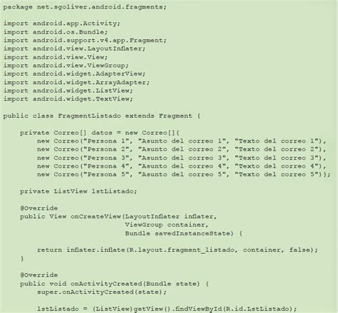 Ingeniería Systems Fragments En Android