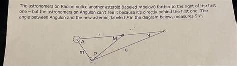 Solved Recall The Idea Of Trigonometric Parallax From Chegg Com