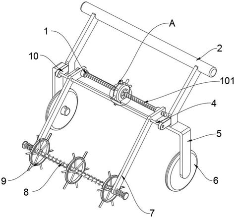 一种烟草快速移栽定距器的制作方法