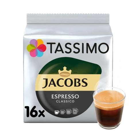Кофе в капсулах Tassimo Jacobs Espresso Classico 16 капсул купить с