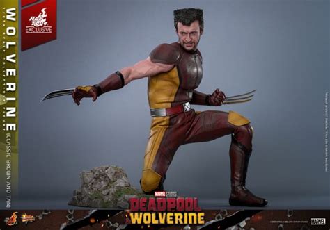 Classic Brown And Tan Wolverine Joins Hot Toys Deadpool And Wolverine