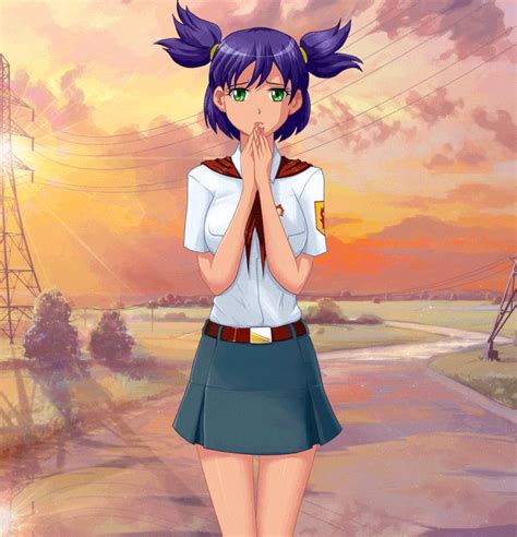 Лена БЛ Самая любящая и скромная девочка лета Бесконечное лето  Vn Ru Vn