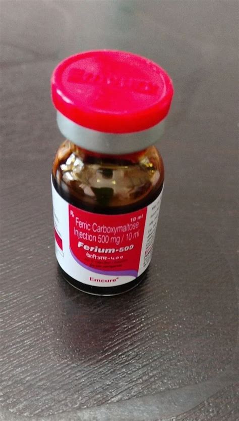 500mg Ferium Injection At Rs 2600 Box In Aurangabad Id 2850586216433