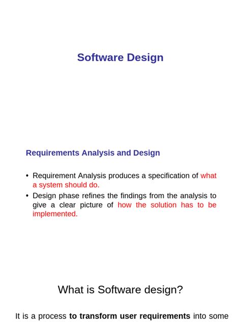 Sw Design Pdf Class Computer Programming Method Computer