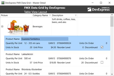 DevExpress FMX Grid CTP Available Now