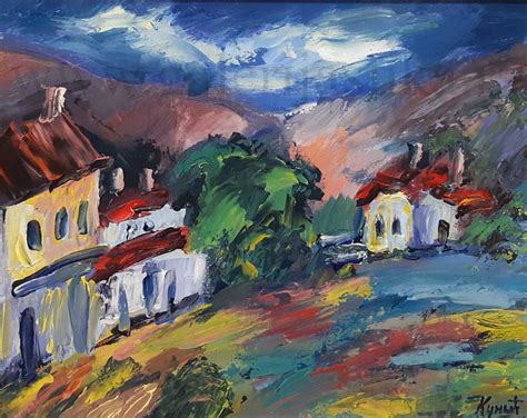 Dragan Kunic 40x50 Cm Galerija Prodaja Slika Beli Andjeo Beograd