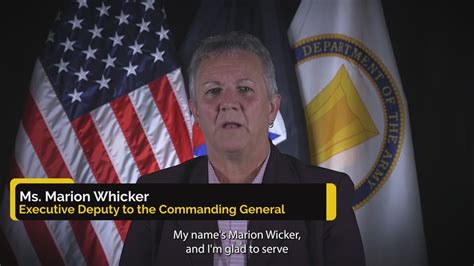 Dvids Video Amc Edcg Ms Whicker Workforce Welcome
