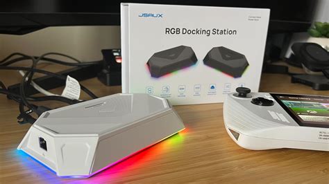 JSAUX RGB Docking Station Review Fun And Flashy With Some Rough Edges GamesRadar