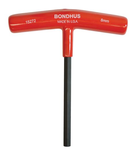 8mm T Handle 6 Hex Driver Bondhus Rdg Tools