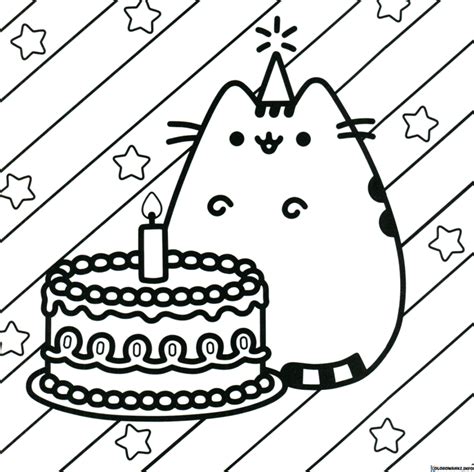 Kolorowanki Pusheen Do Druku Pobierz Lub Wydrukuj Za Darmo Kolorowanki Info