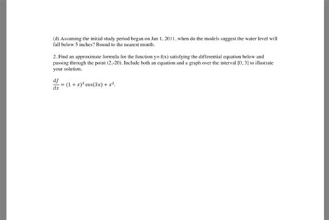 Solved I Need Help With Solving The Bottom Two Questions