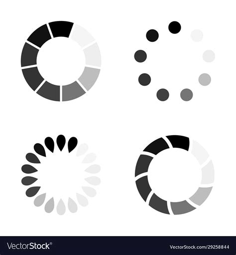 Loading Process Screen New Update Royalty Free Vector Image