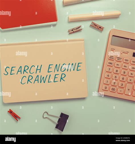 Text Showing Inspiration Search Engine Crawler Business Concept Program Or Automated Script