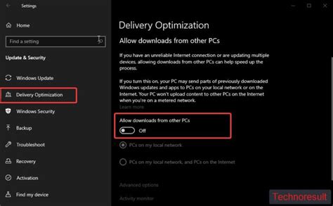 How To Disable Service Host Delivery Optimization In Windows 10 Technoresult