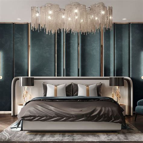 Decorated Bed Дизайн интерьера спальни Дизайны кровати Роскошная кровать