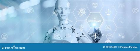 Ai Artificial Intelligence Governance Concept Ai Policy For Ensuring Responsible Ethical Use