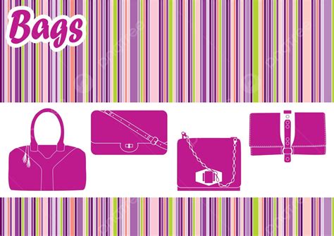 Bolsos Compras Accesorios Colección Vector Png Compras Accesorios Recopilación Png Y Vector