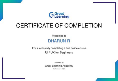 Dharun R On Linkedin Excited To Share That Ive Completed The 🚀uiux For Beginners Course On