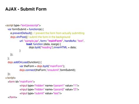 Ppt Ajax Powerpoint Presentation Free Download Id5550110