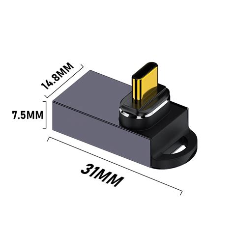 10 Gbps USB C Type C To USB Magnetic Adapter Support OTG Function Alexnld Com