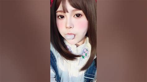 풍선 껌 잘부는 이쁜 여자 Youtube