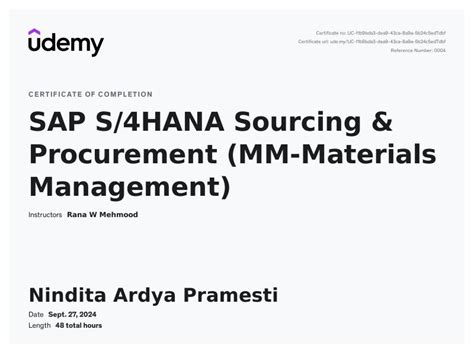 🌟 Achievement Unlocked 🌟 Im Excited To Share That Ive Successfully Completed The Sap S 4hana