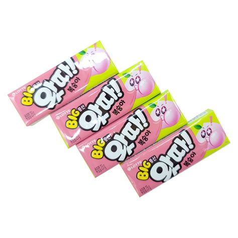 왓따껌 복숭아 23g 1개 풍선껌 Ccc Store