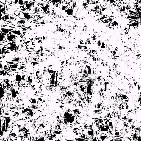 Chaotic Geometric Texture Pattern With Random Edgy Shapes Stock Vector Illustration Of