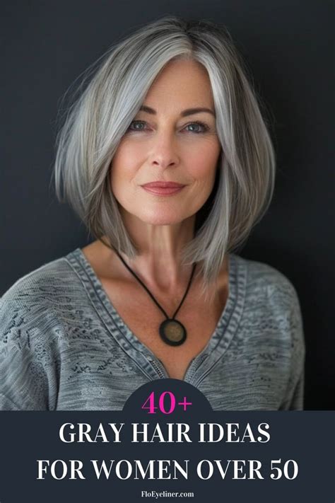 Elegant Grey Hair Styles For Women Timeless And Trendy Looks