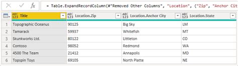 Optimize Power Query When Expanding Table Columns Power Query