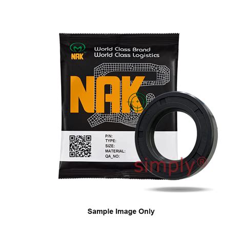 Nak 50x62x10mm Nitrile Rubber Single Lip Rotary Shaft Oil Seal With
