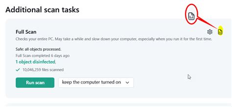 1 Object Detected Disinfected But Theres Nothing In Quarantine Or Report Kaspersky Basic