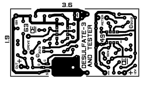 Battery Desulfator Circuit Schematic
