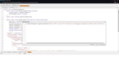Ahamad Tanzeel Khan On Linkedin Salesforce Apex Linkedinintegration Apis Automation