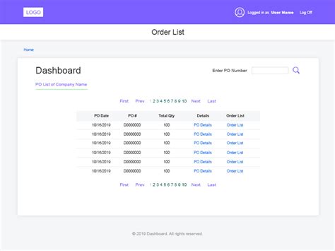 Admin Dashboard Page Layout By Ashish Chauhan On Dribbble
