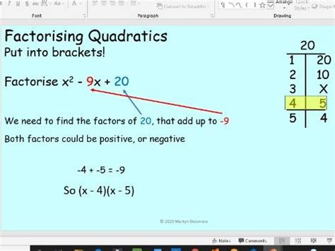 FACTORISING Single And Double Brackets Teaching Resources