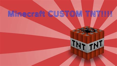 How To Make Custom Tnt In Minecraft Mcreator Youtube