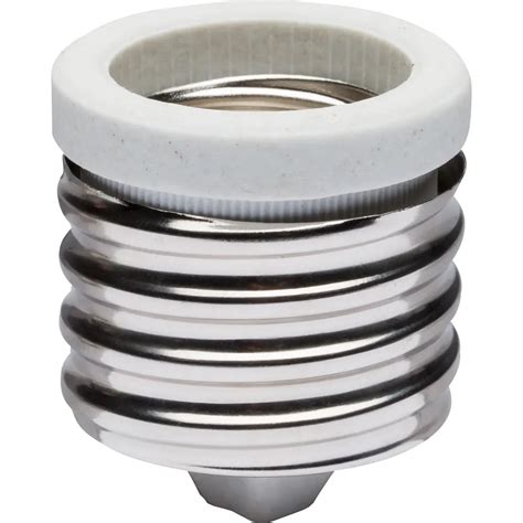 Porcelain Bulb Base Adapter Mogul Base To Medium Base